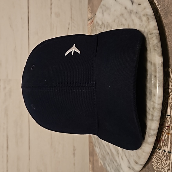 Vintage | Accessories | Vintage Navy Embraer Aviation Baseball Hat Osfm ...